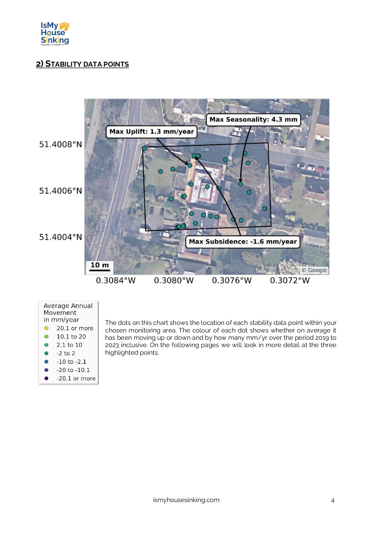 IsMyHouseSinking.com | Satellite Ground Stability Reports